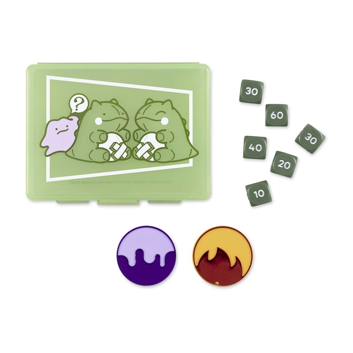 Pokémon TCG: Substitute Damage-Counter Dice & Condition Markers Set ...