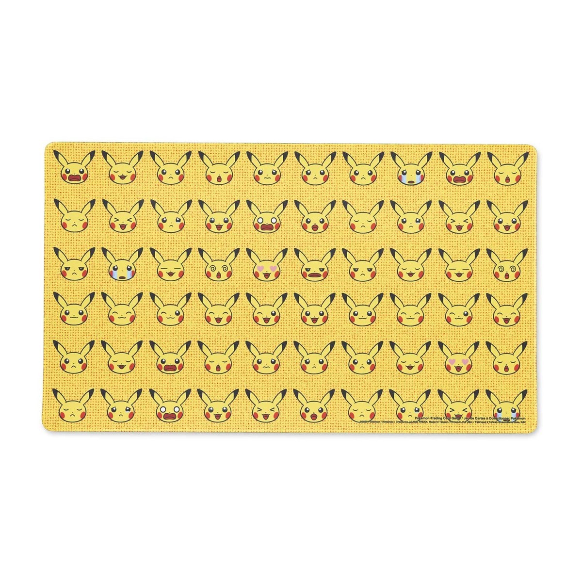 Pokémon TCG: Pikachu Moods Playmat | Pokémon Center Canada Official Site