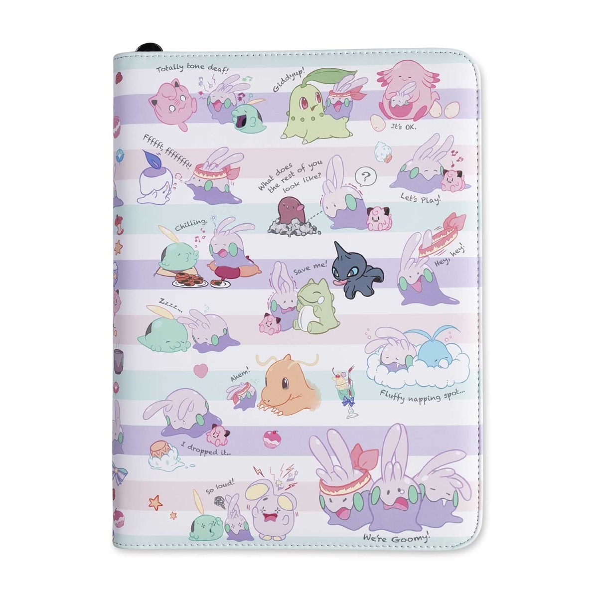 Pokémon TCG: We're Goomy Zip Binder | Pokémon Center Official Site