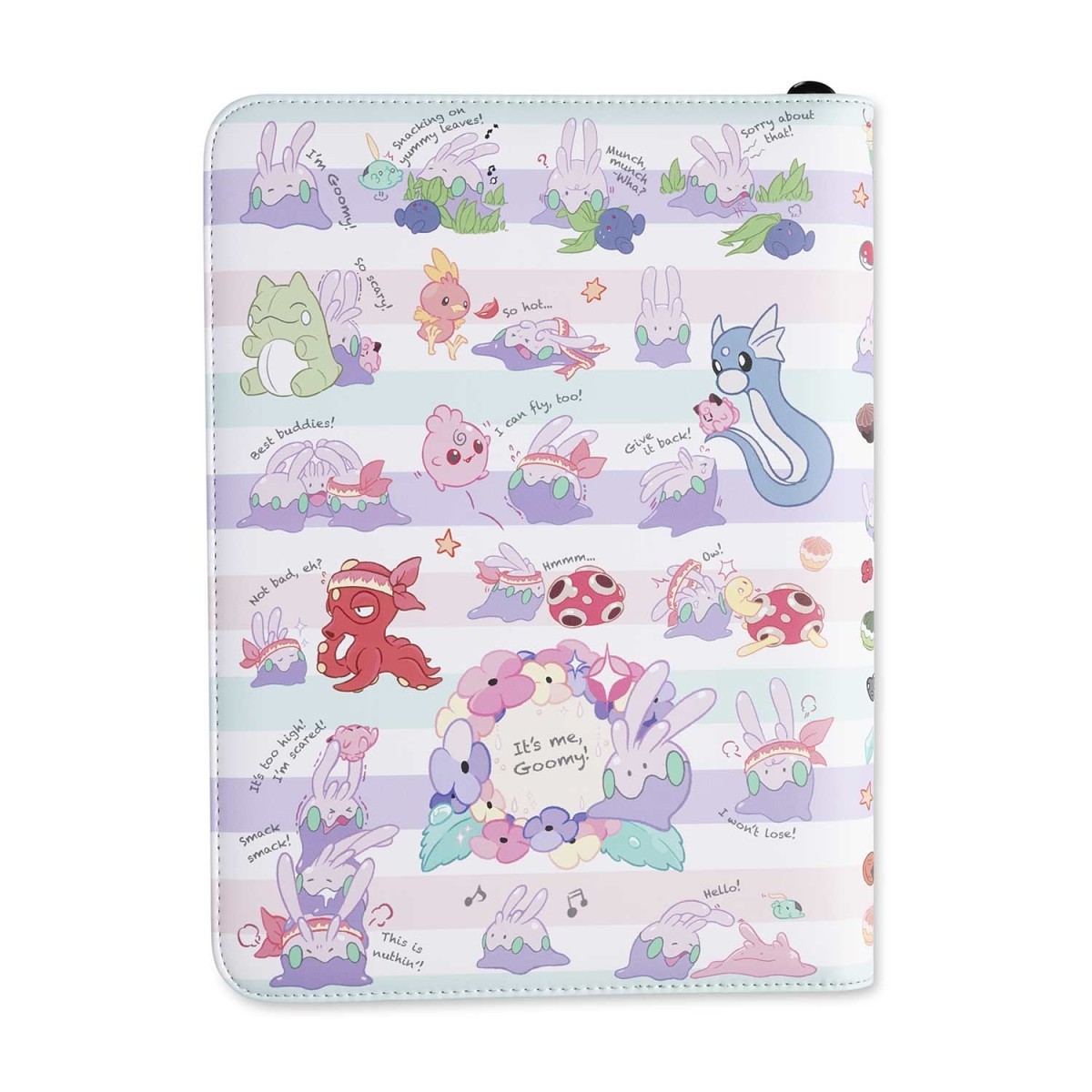 Pokémon TCG: We're Goomy Zip Binder | Pokémon Center Official Site