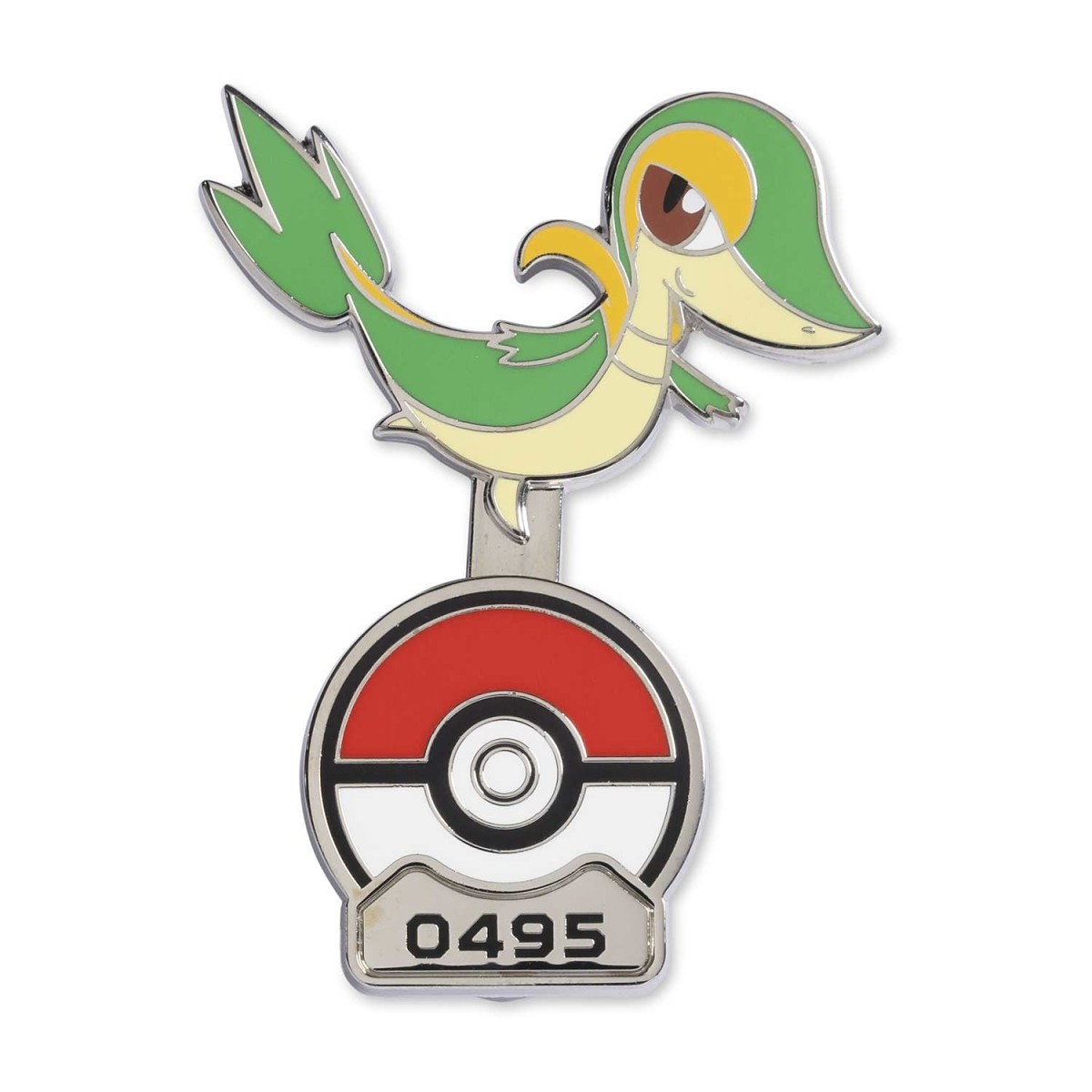 Pokémon Gallery Pins: Snivy Standing Pin | Pokémon Center UK Official Site