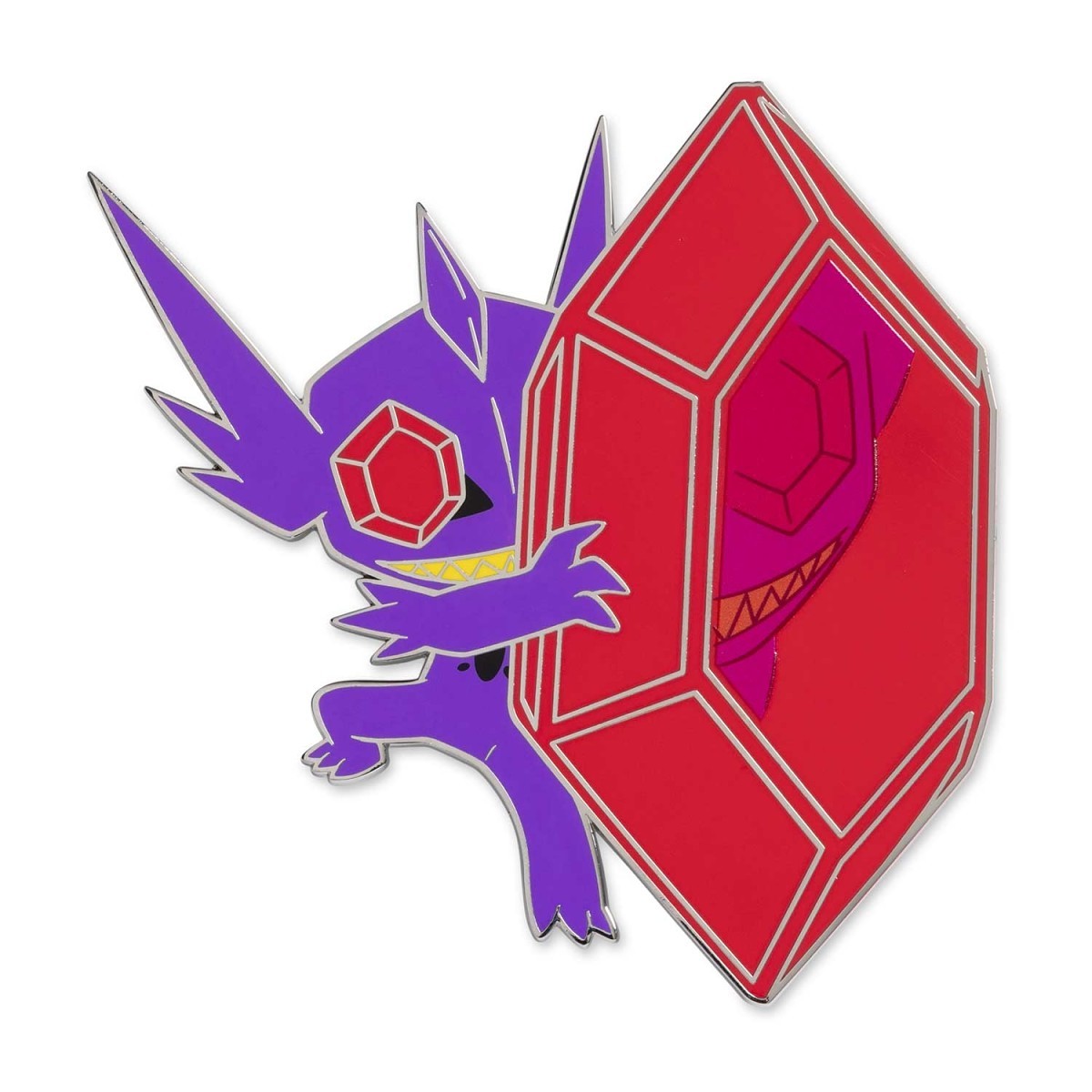 Pokémon Giant Pins: Mega Sableye Oversize Pin | Pokémon Center Canada ...