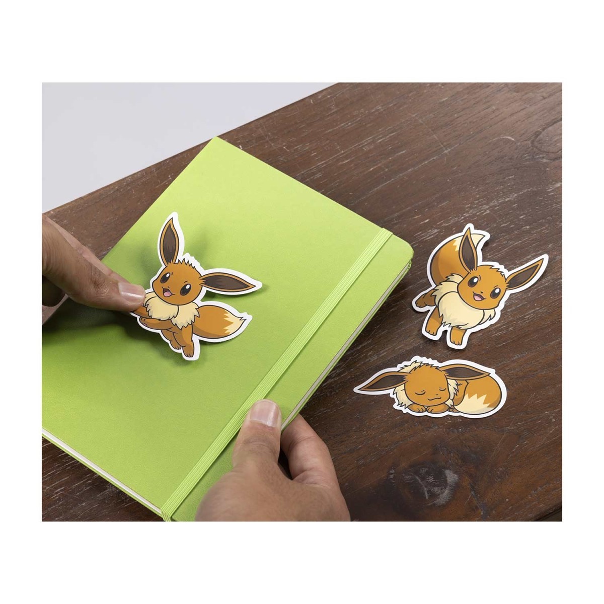 Eevee Stickers (3-Pack) | Pokémon Center Official Site