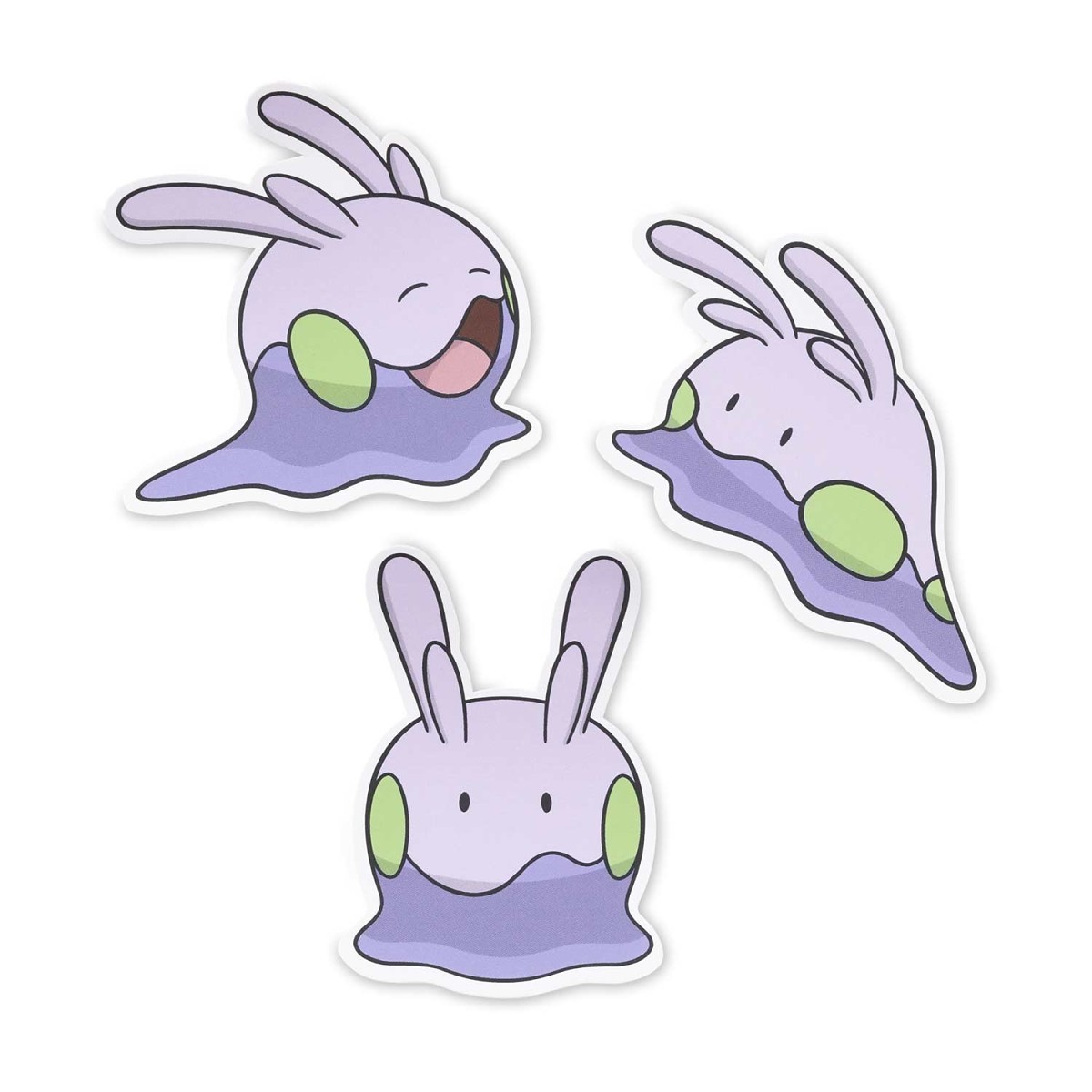 Goomy Stickers (3-Pack) | Pokémon Center Australia Official Site