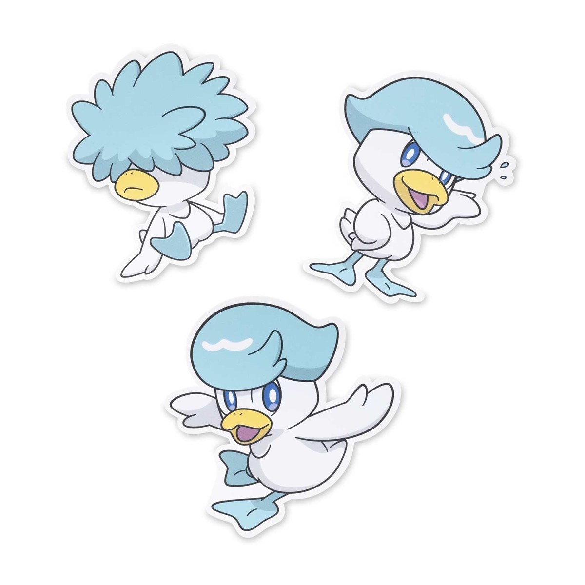 Quaxly Stickers (3-Pack) | Pokémon Center Official Site