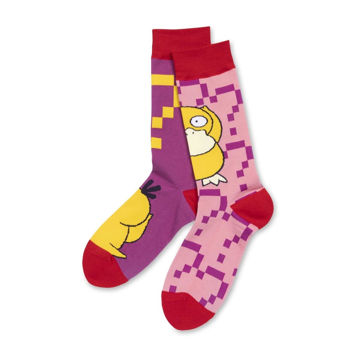 Psyduck Crew Socks (One Size-Adult) | Pokémon Center Official Site