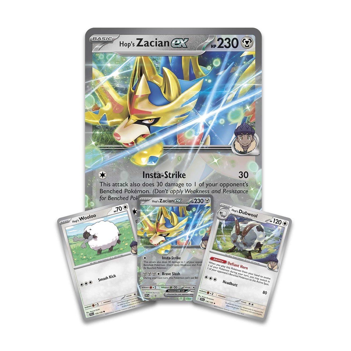 Pokémon TCG: Hop’s Zacian ex Box | Pokémon Center Official Site