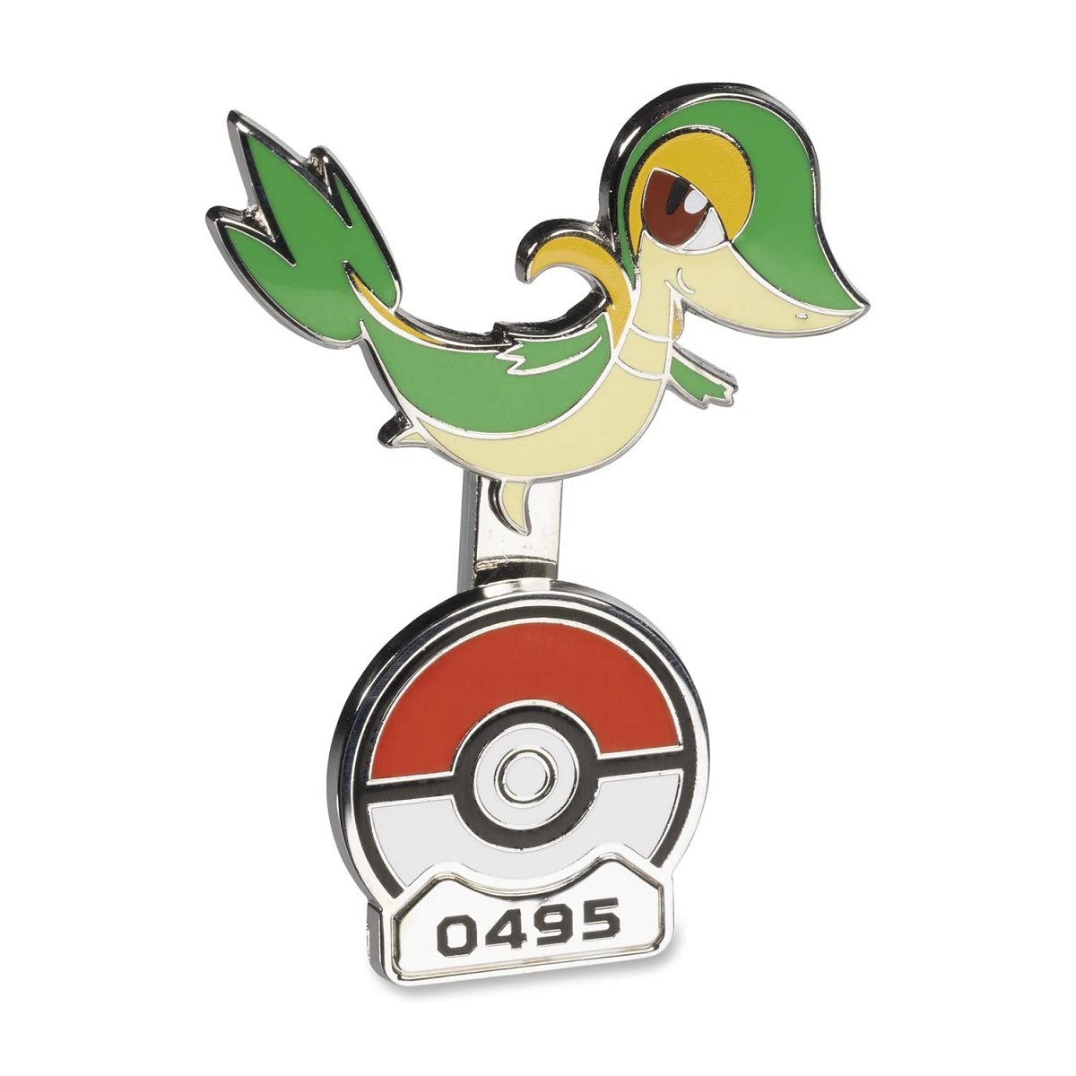 Pokémon Gallery Pins: Snivy Standing Pin | Pokémon Center Official Site