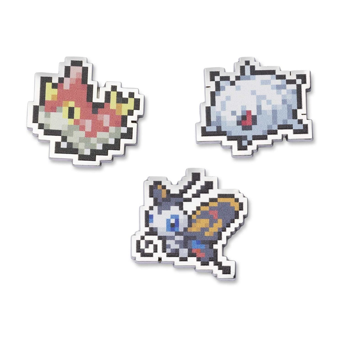 Wurmple, Silcoon & Beautifly Pokémon Pixel Pins (3-Pack) | Pokémon ...