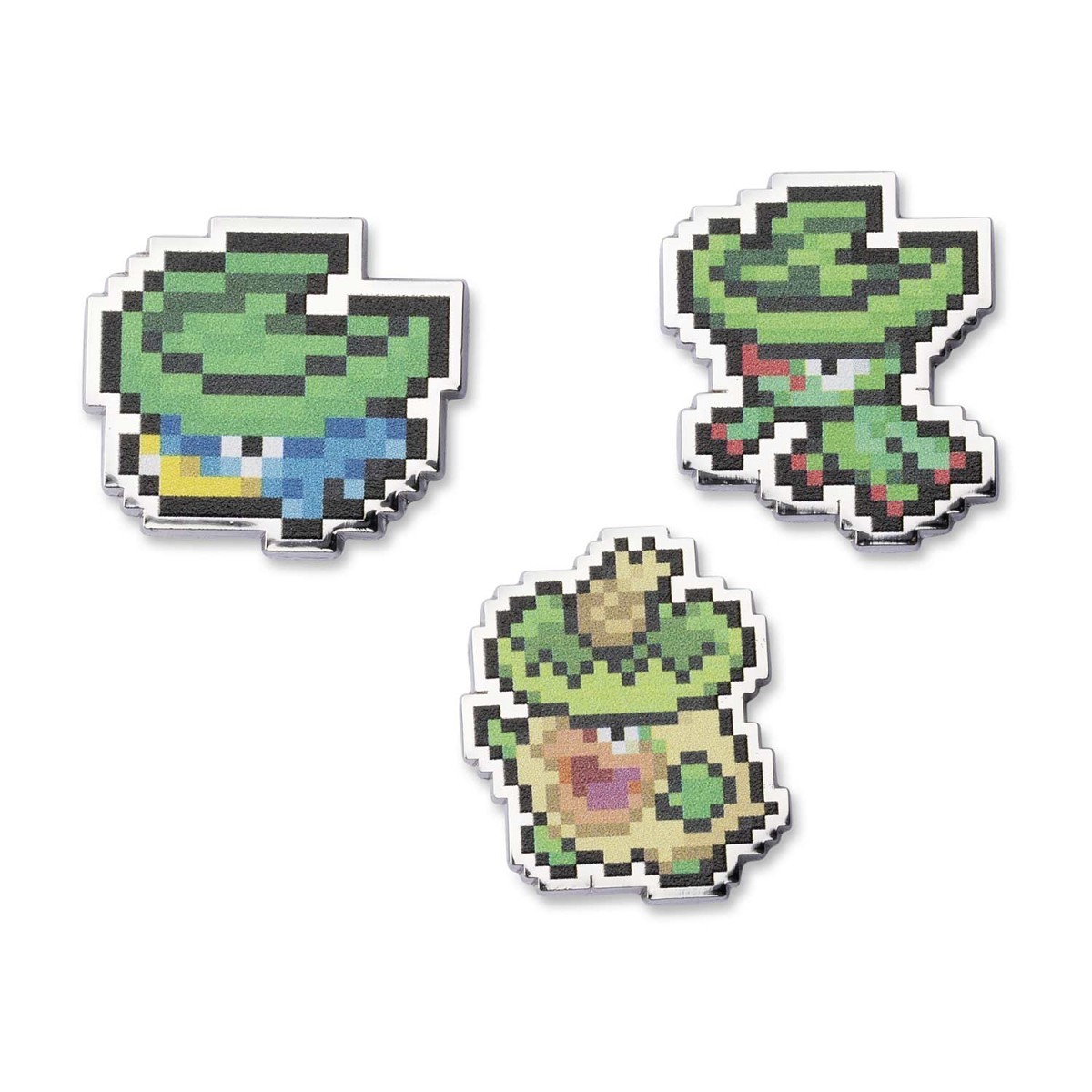 Lotad, Lombre & Ludicolo Pokémon Pixel Pins (3-Pack) | Pokémon Center ...