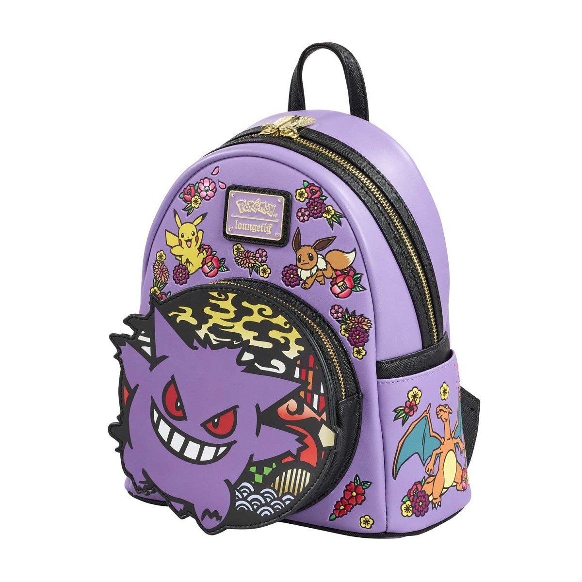 Gengar Embroidered Mini Backpack by Loungefly | Pokémon Center UK ...