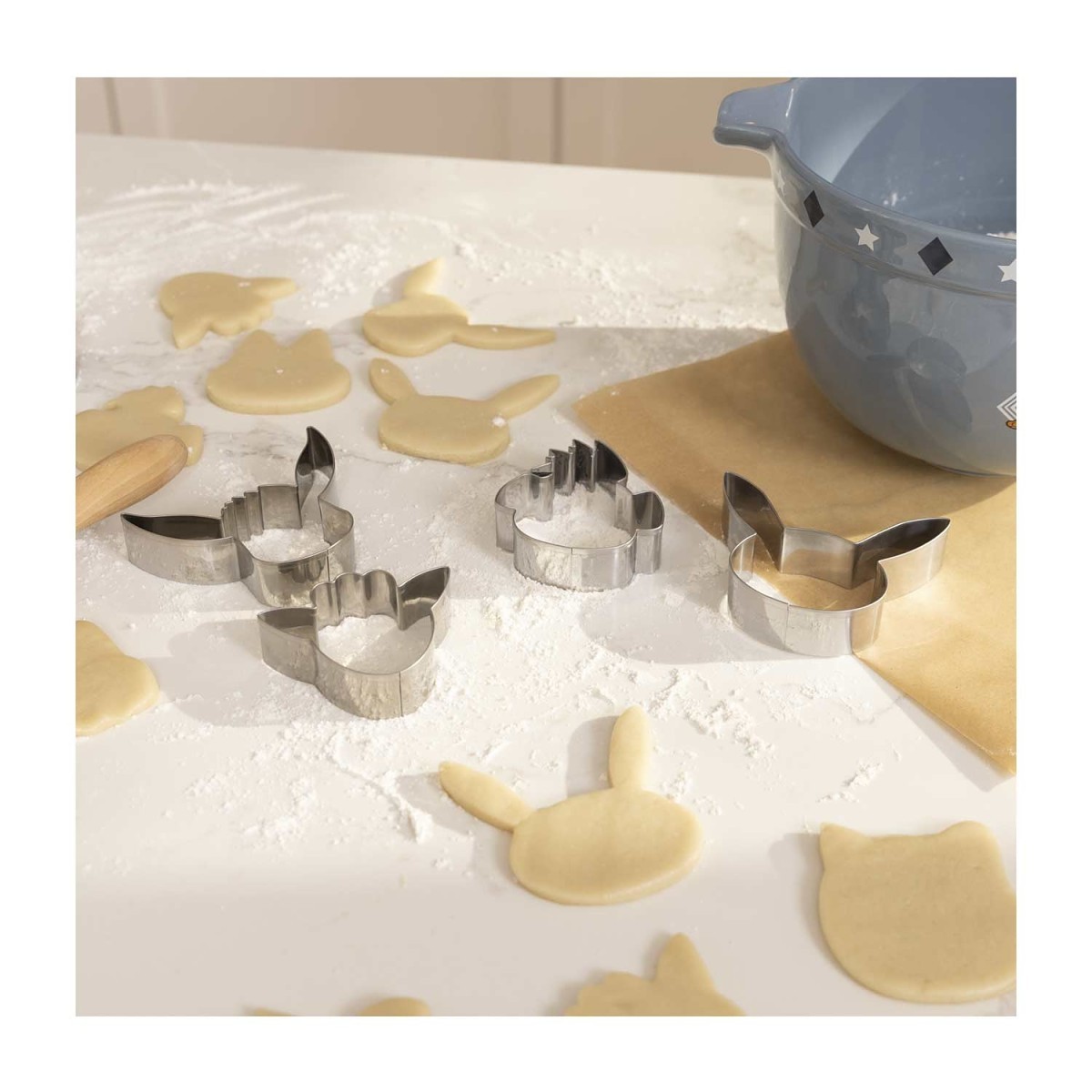 Pokémon Kitchen Cookie Cutters (6-Pack) | Pokémon Center Official Site