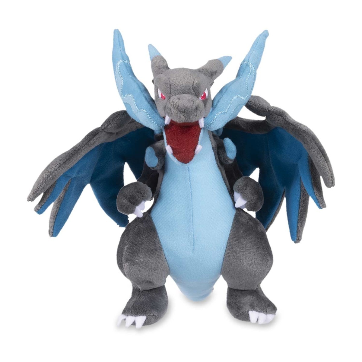 Mega Charizard X Poké Plush - 14 In. | Pokémon Center UK Official Site