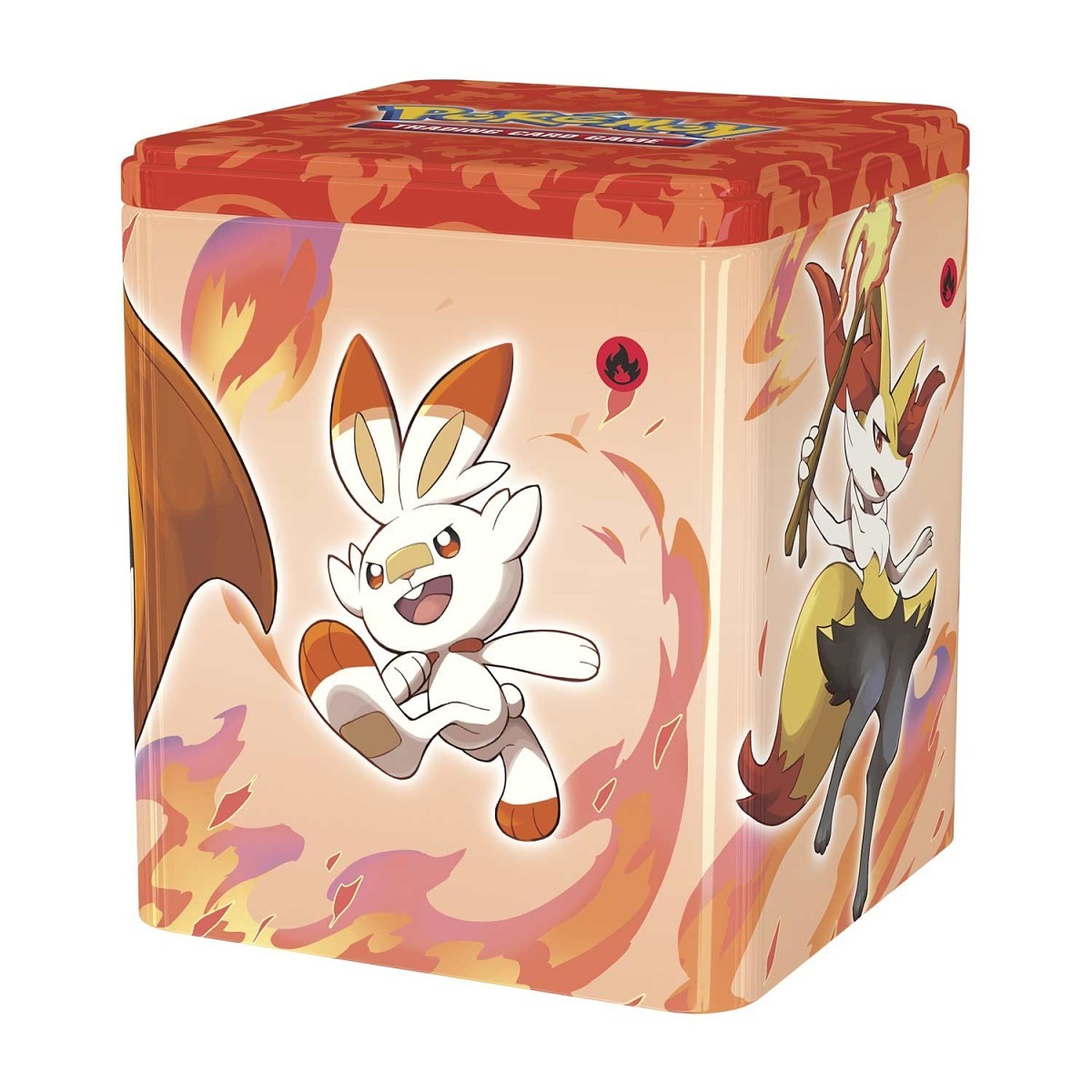 Pokémon TCG: Fire Stacking Tin | Pokémon Center Official Site