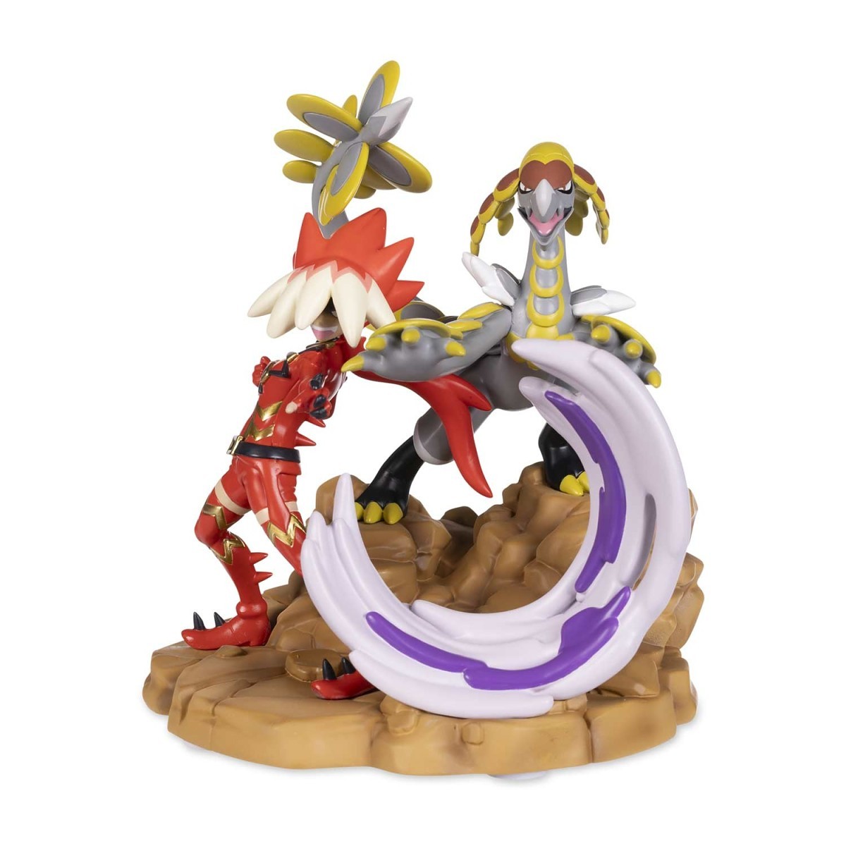 Ryuki & Kommo-o Pokémon Trainers Figure | Pokémon Center Official Site