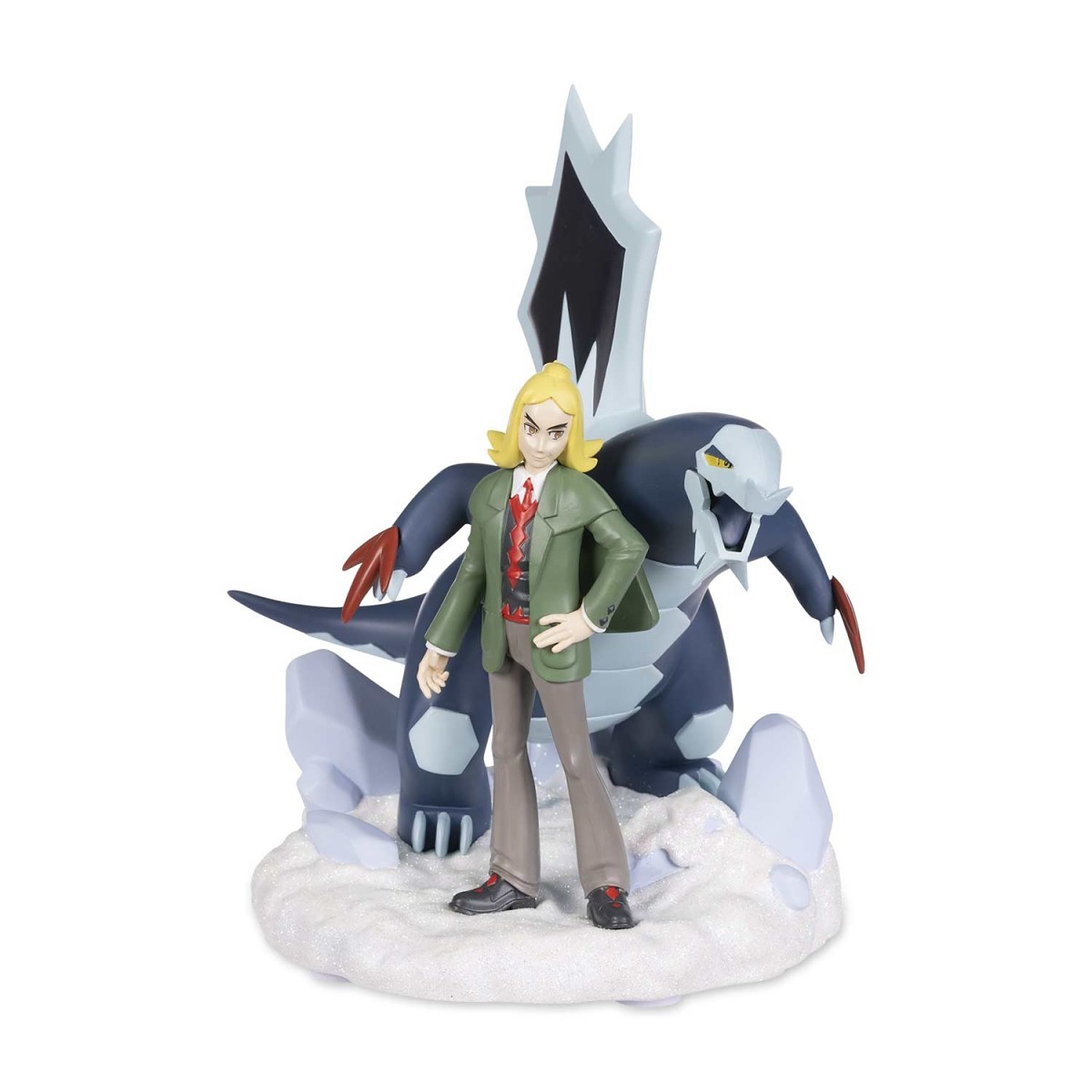 Hassel & Baxcalibur Pokémon Trainers Figure | Pokémon Center Official Site