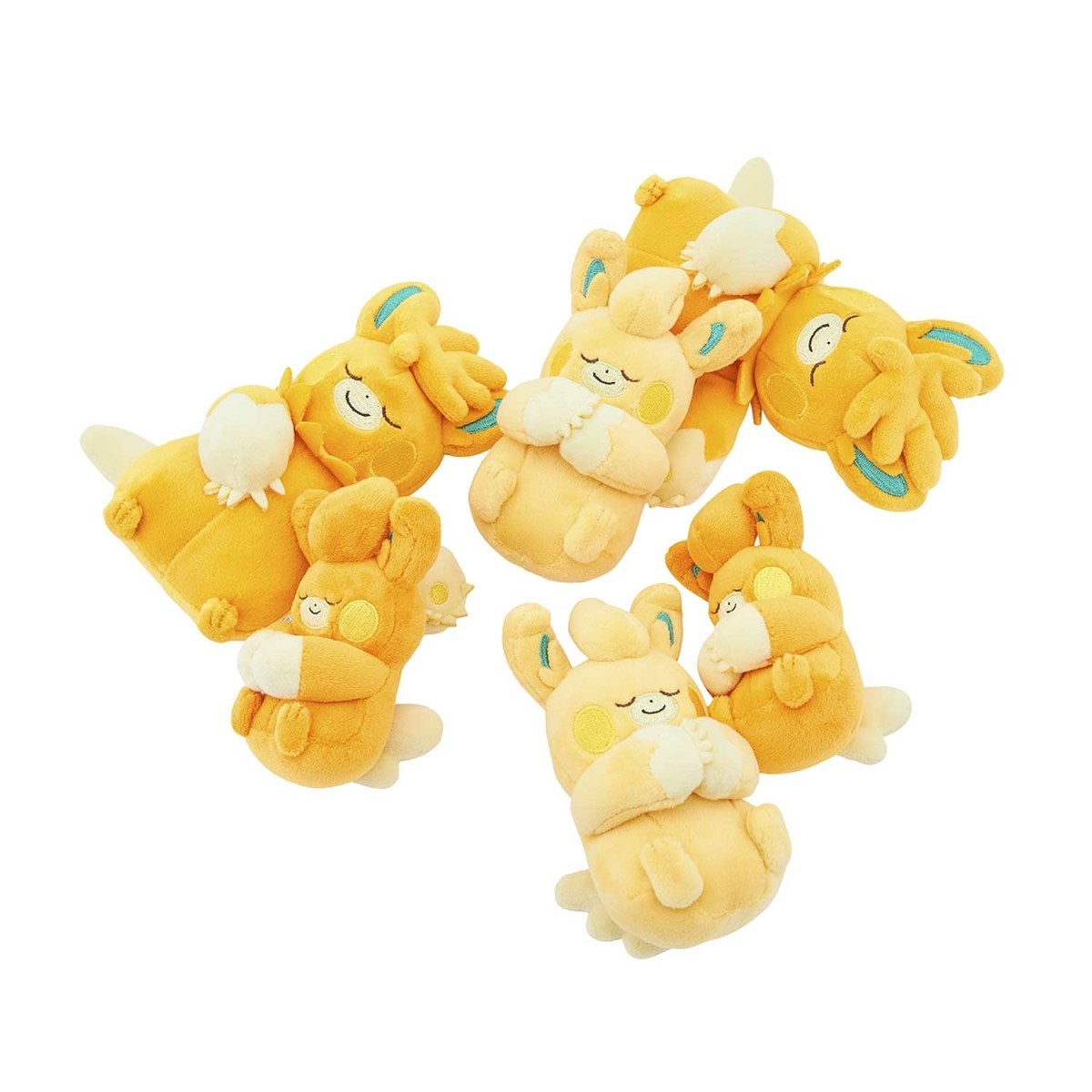 Sleeping Pawmi Paw Pod Plush - 4 In. | Pokémon Center Official Site
