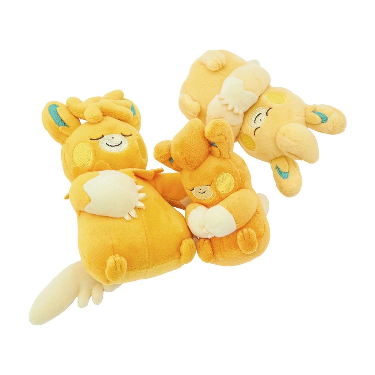Sleeping Pawmi Paw Pod Plush - 4 In. | Pokémon Center UK Official Site