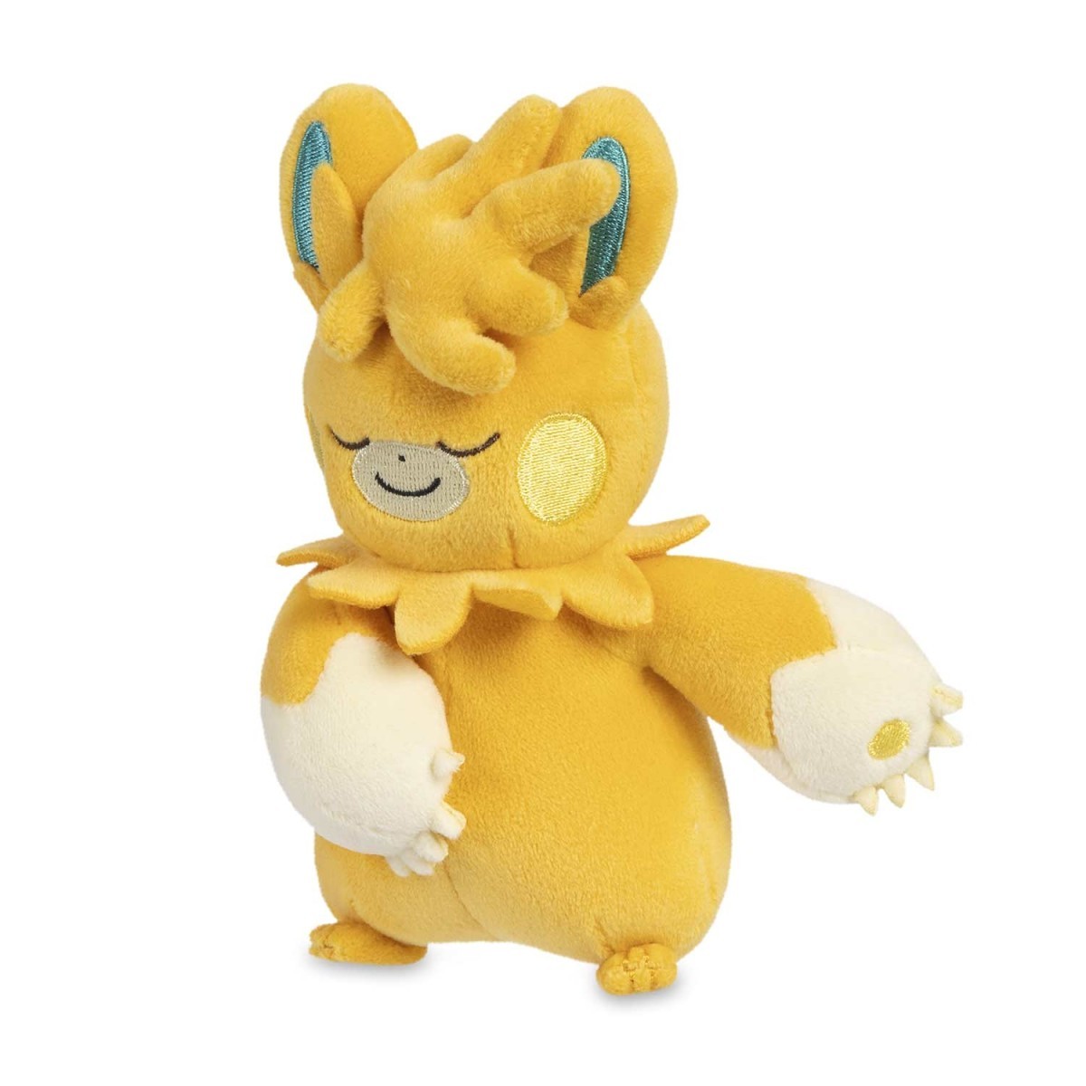 Sleeping Pawmot Paw Pod Plush - 6 In. | Pokémon Center Official Site