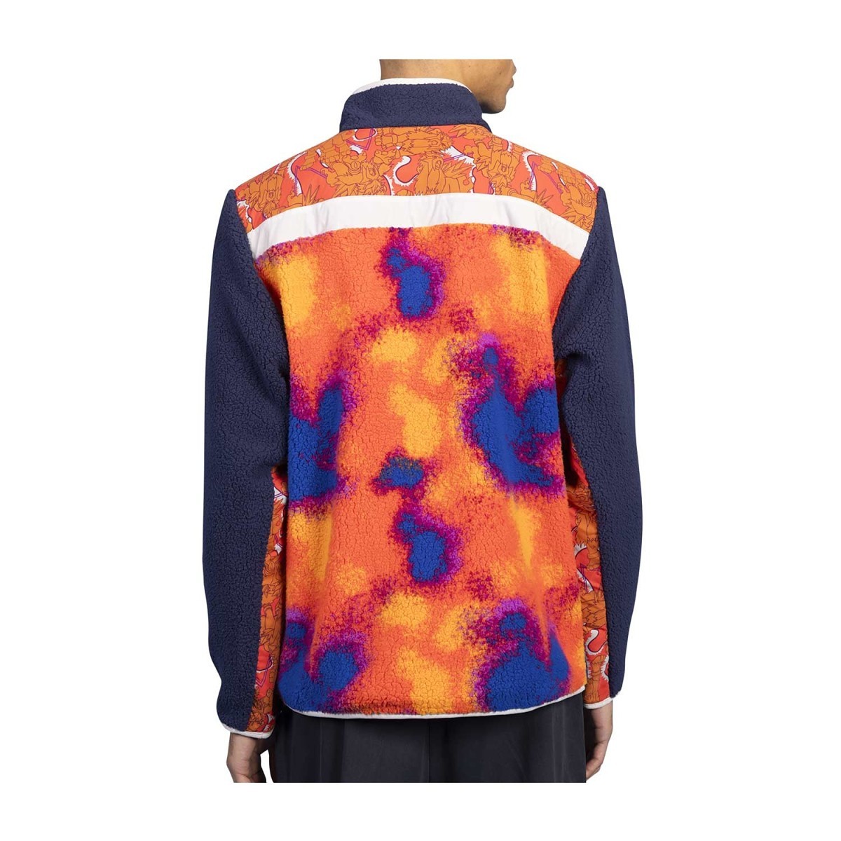 Entei Pokémon Fleece Zip-Up Jacket - Men | Pokémon Center Official Site