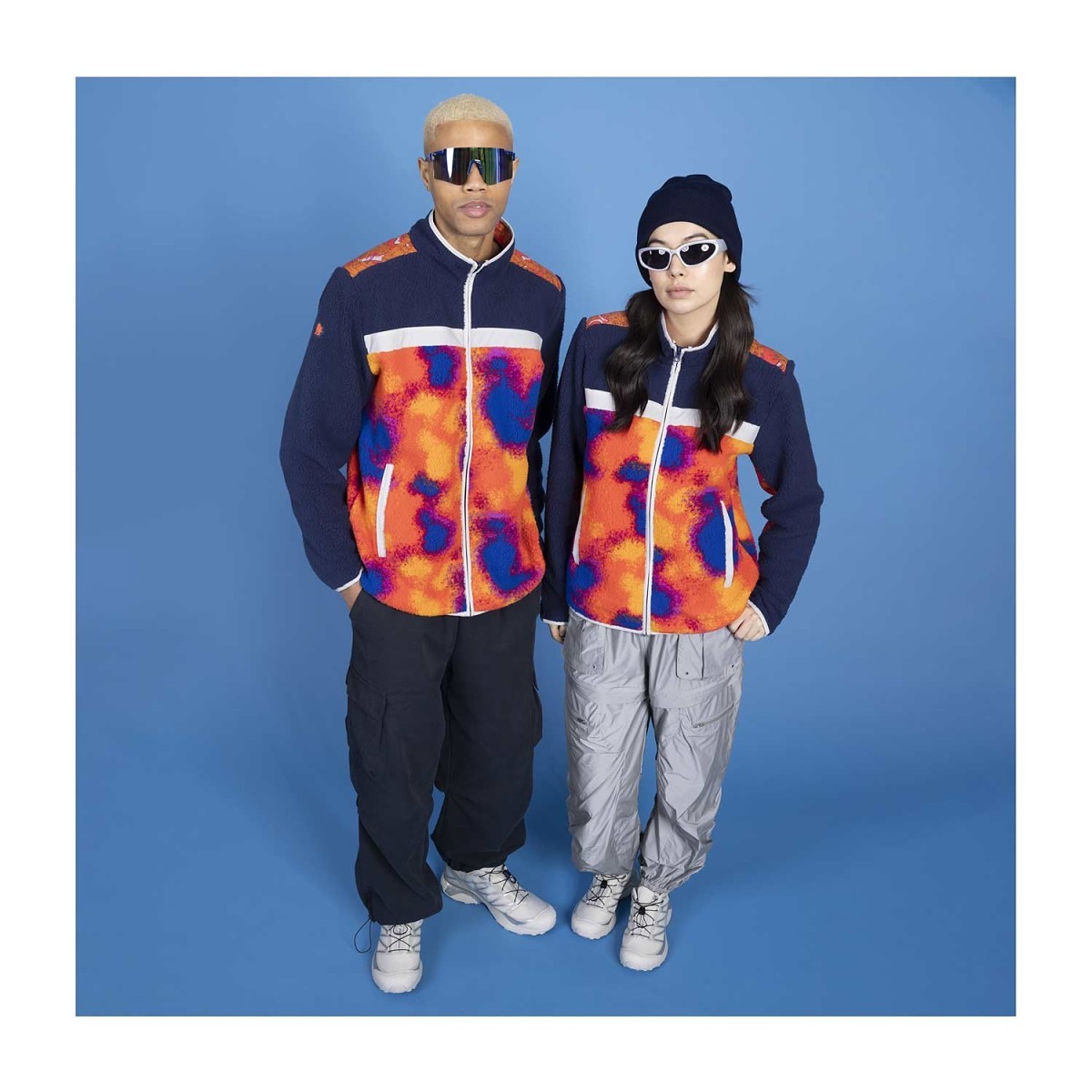 Entei Pokémon Fleece Zip-Up Jacket - Men | Pokémon Center Official Site