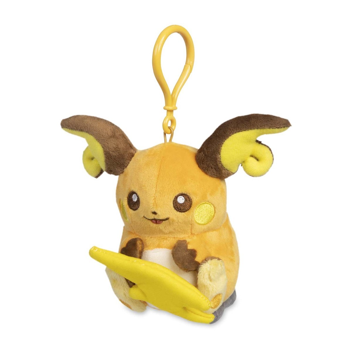 Raichu & Alolan Raichu Parallel Pairs Two-Plush Key Chain | Pokémon ...