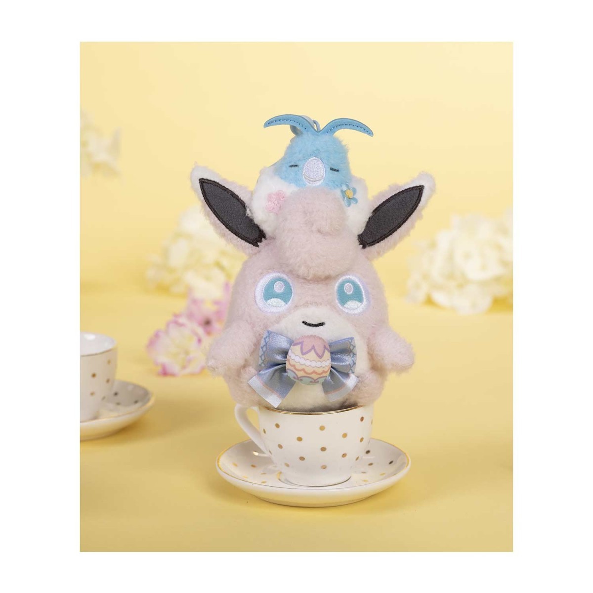 Wigglytuff Fancy Spring Plush Key Chain | Pokémon Center Official Site