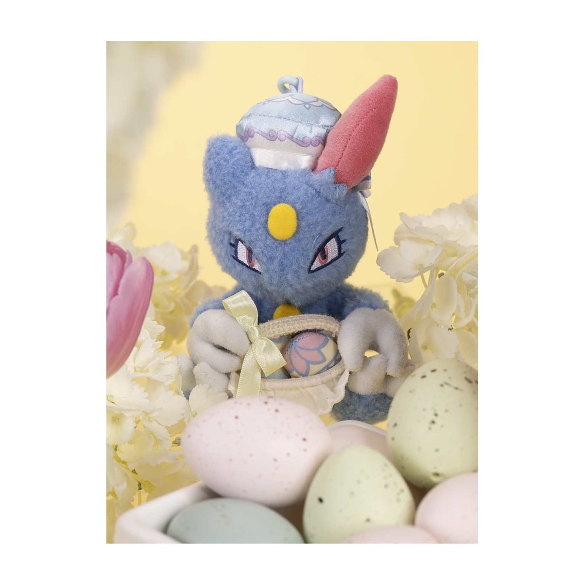 Sneasel Fancy Spring Plush Key Chain | Pokémon Center UK Official Site