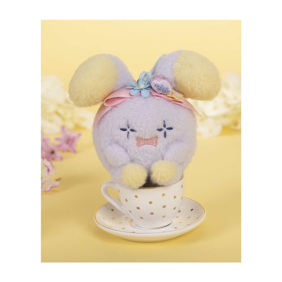 Whismur Fancy Spring Plush Key Chain | Pokémon Center UK Official Site