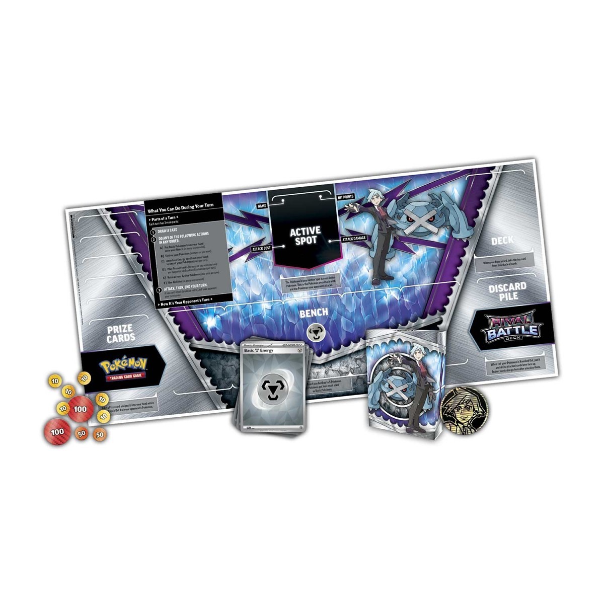 Pokémon TCG: Rival Battle Deck (Steven) | Pokémon Center Official Site