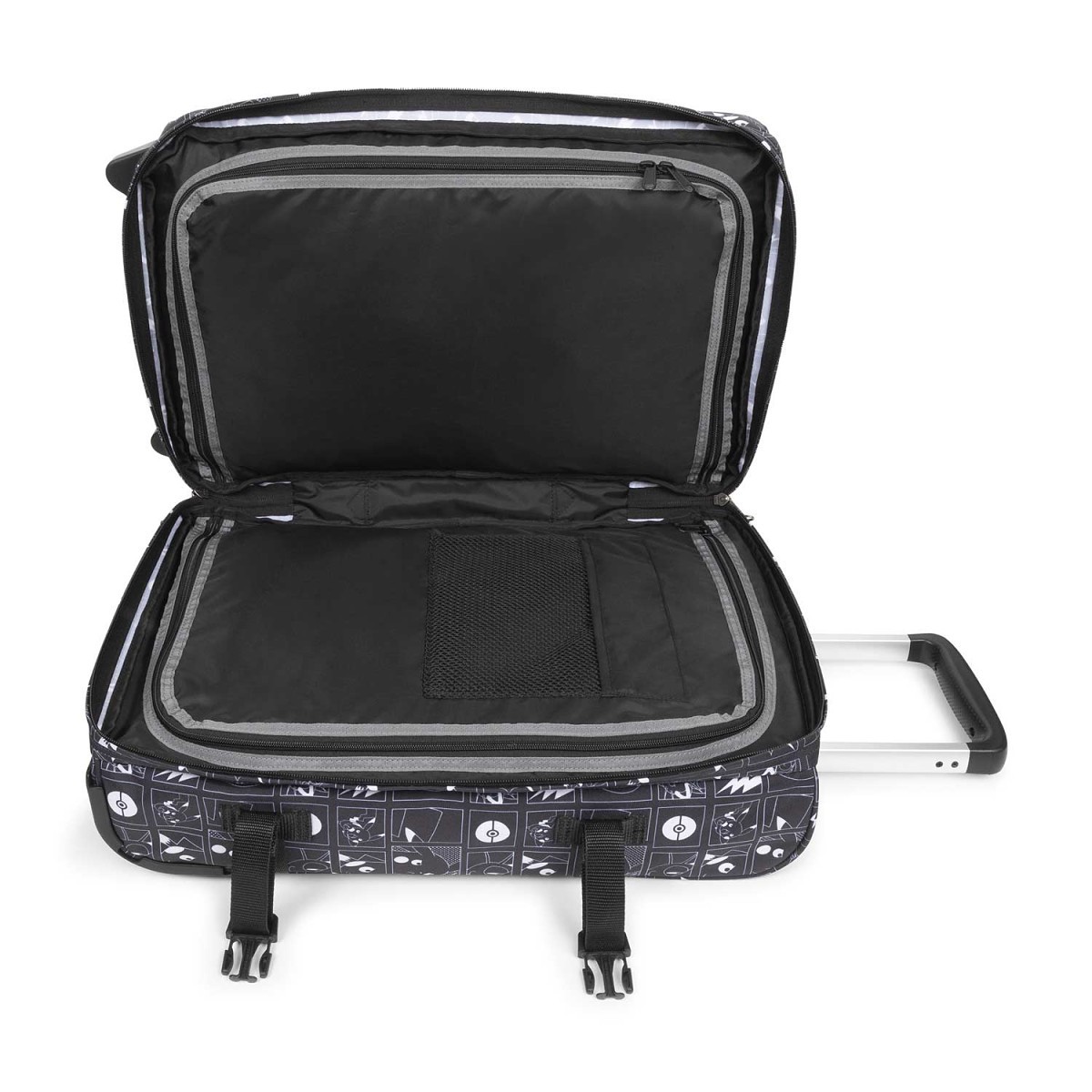 Pokémon × Eastpak: Pikachu & Meowth Transit'R Softside Roller Luggage ...