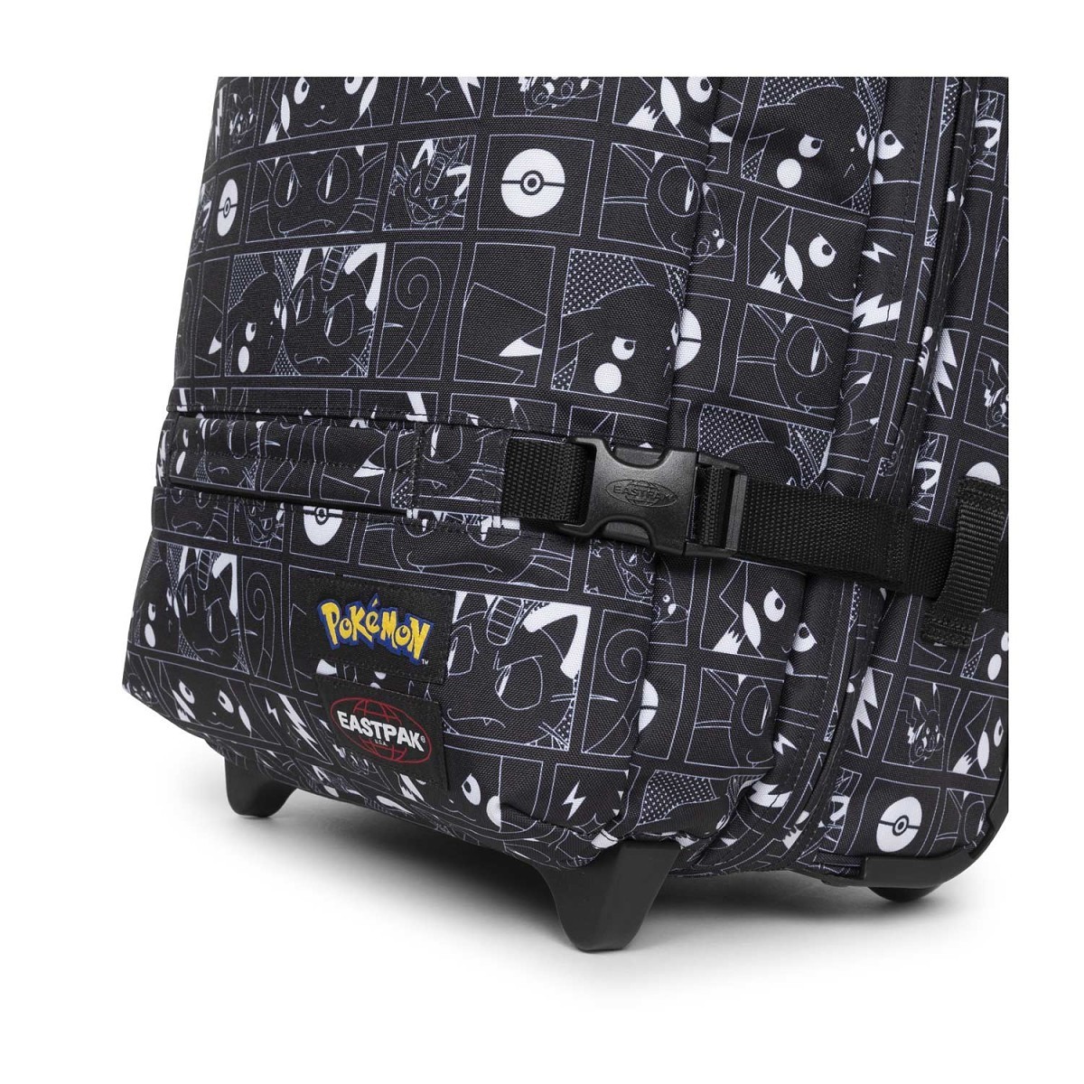 Pokémon × Eastpak: Pikachu & Meowth Transit'R Softside Roller Luggage ...
