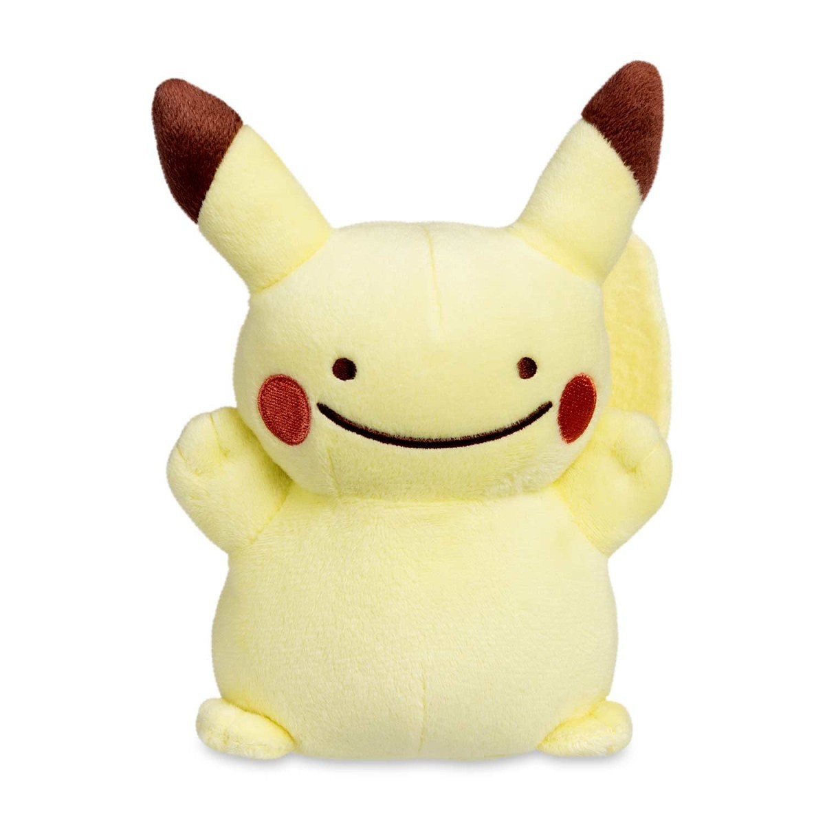 Ditto As Pikachu Plush - 7 In. | Pokémon Center New Zealand Official Site