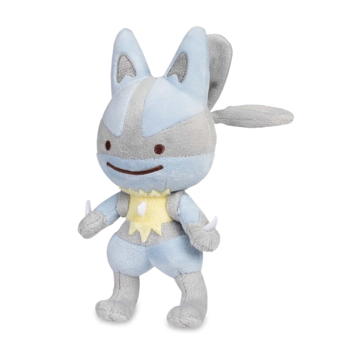 Ditto As Lucario Plush - 8 ¼ In. | Pokémon Center Official Site
