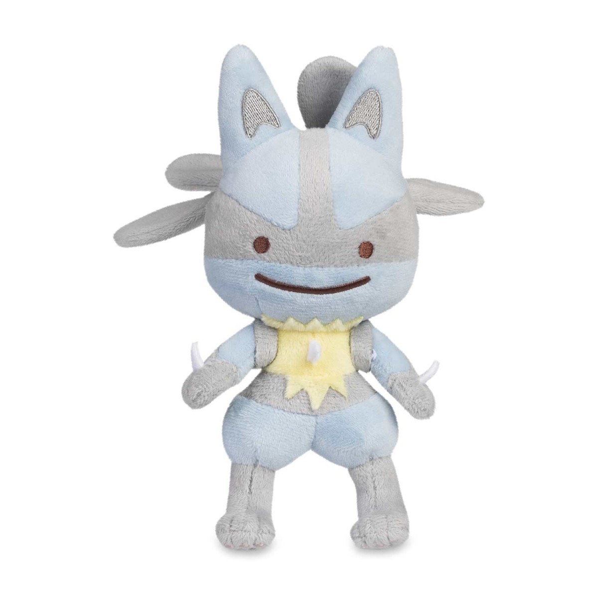 Ditto As Lucario Plush - 8 ¼ In. | Pokémon Center Official Site