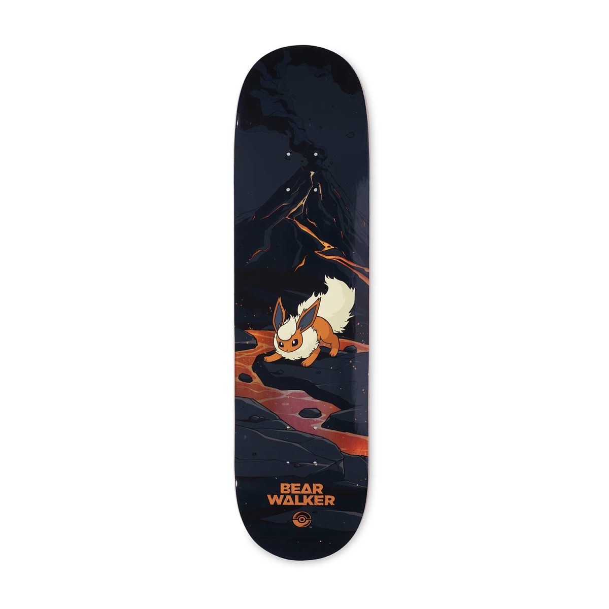 Pokémon Center × Bear Walker: Flareon Skateboard Deck | Pokémon Center Official Site