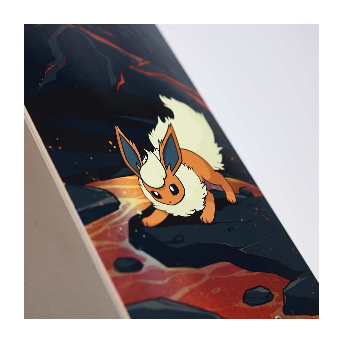 Pokémon Center × Bear Walker: Flareon Skateboard Deck | Pokémon Center Official Site