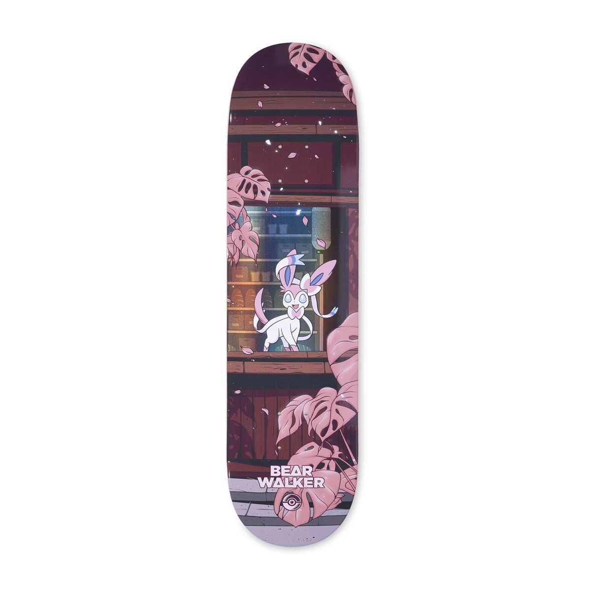 Pokémon Center × Bear Walker: Sylveon Skateboard Deck | Pokémon Center ...