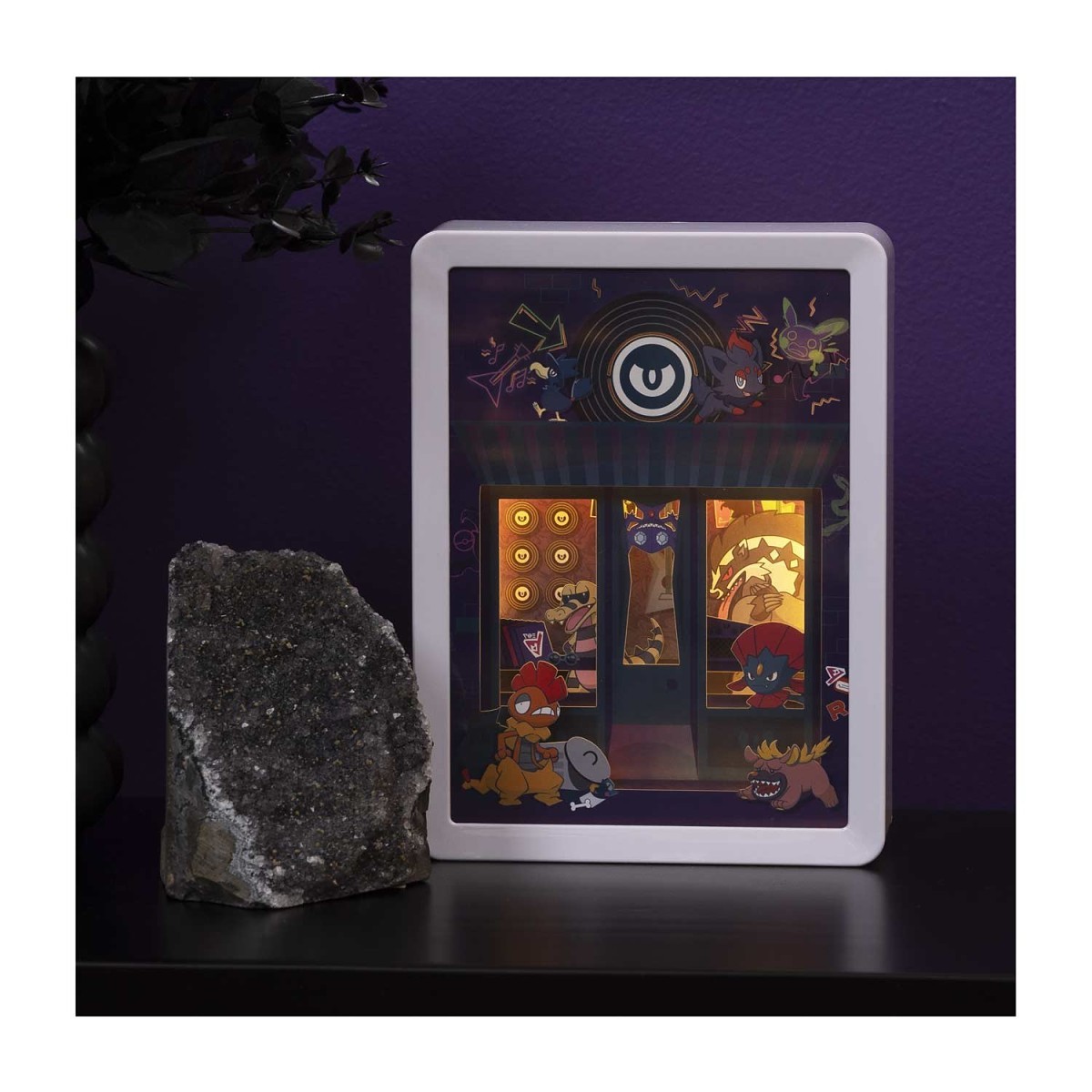 Dark-Type Pokémon Home Accents Paper Light Box | Pokémon Center ...