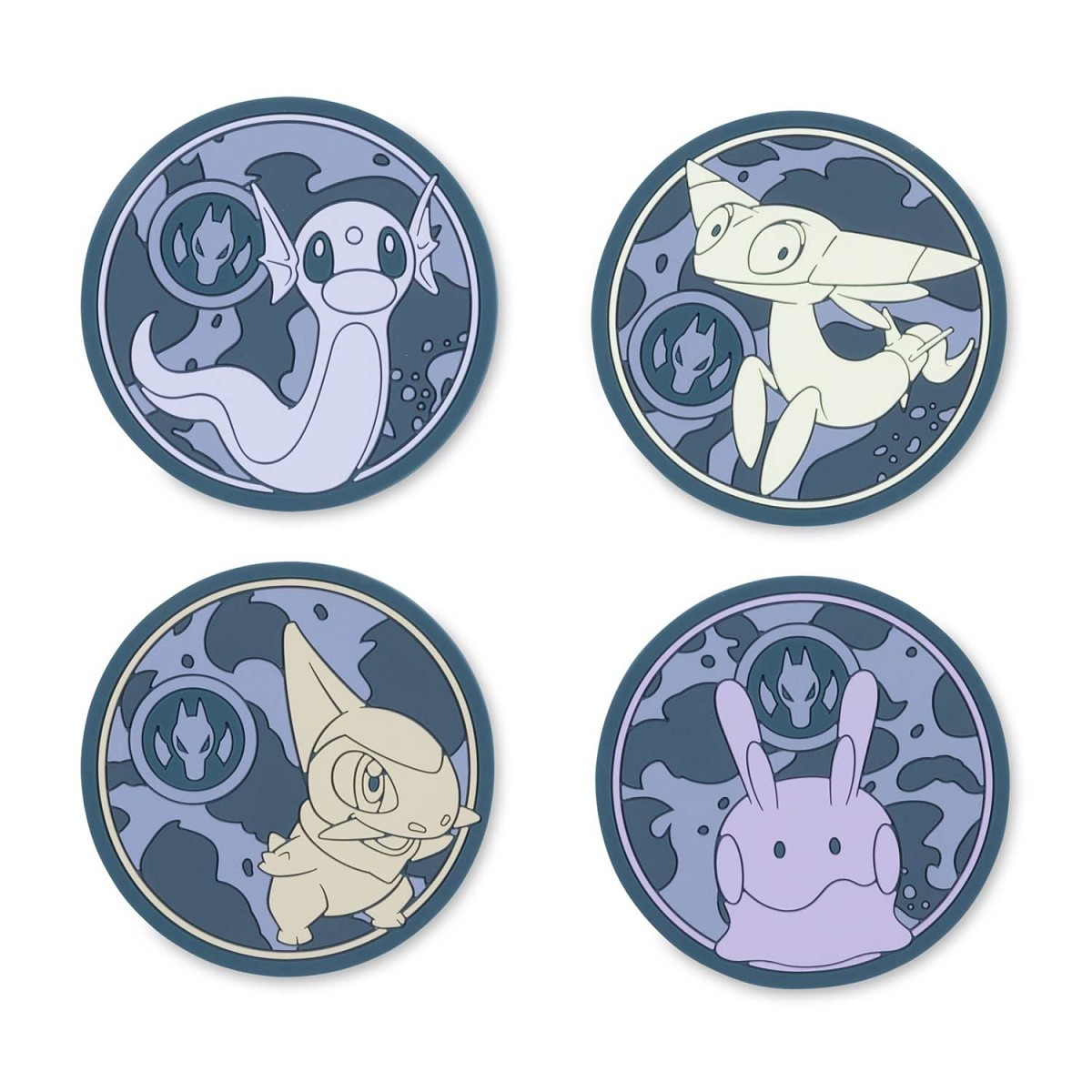 Dragon-Type Pokémon Home Accents Coasters (4-Pack) | Pokémon Center ...