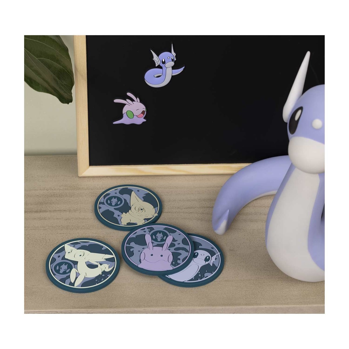 Dragon-Type Pokémon Home Accents Coasters (4-Pack) | Pokémon Center ...
