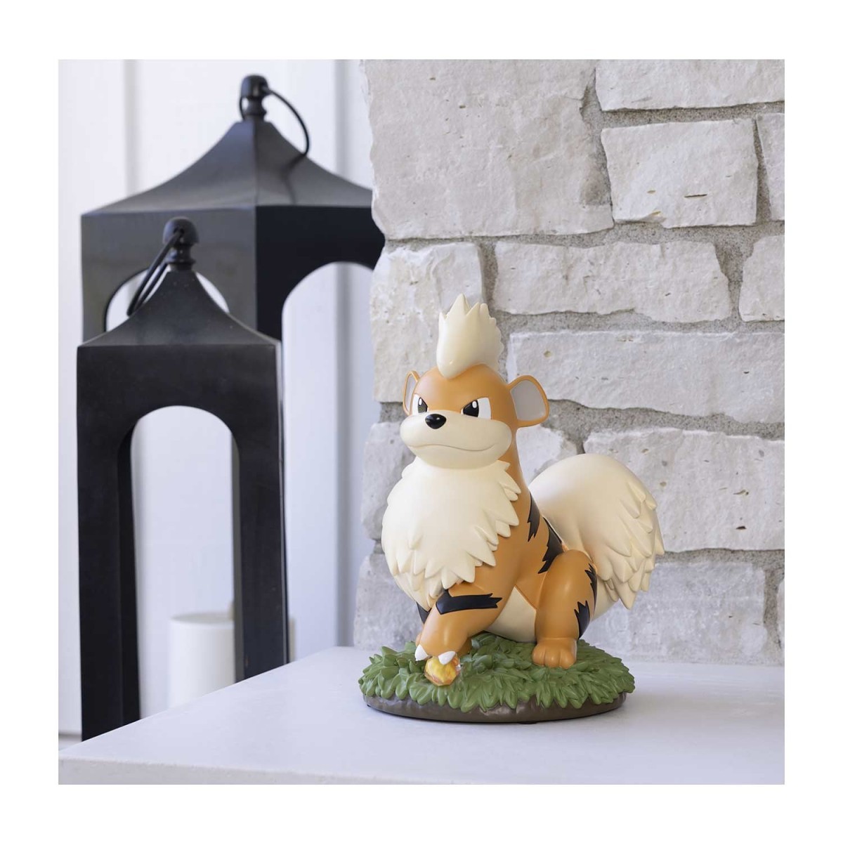 Growlithe Pokémon Garden Statue | Pokémon Center Canada Official Site