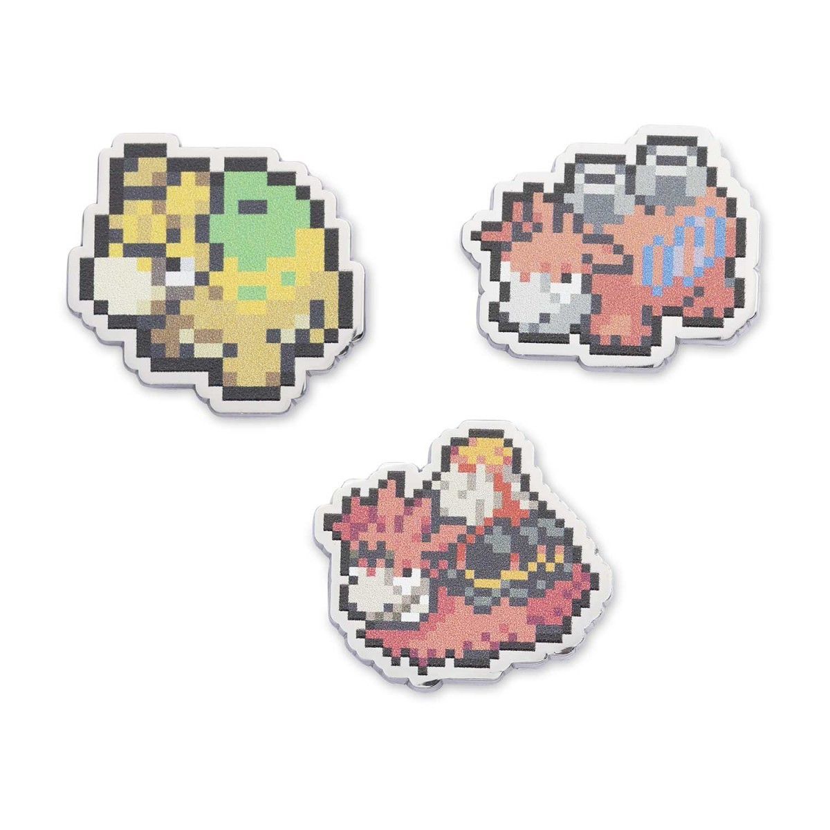 Numel, Camerupt & Mega Camerupt Pokémon Pixel Pins (3-Pack) | Pokémon ...