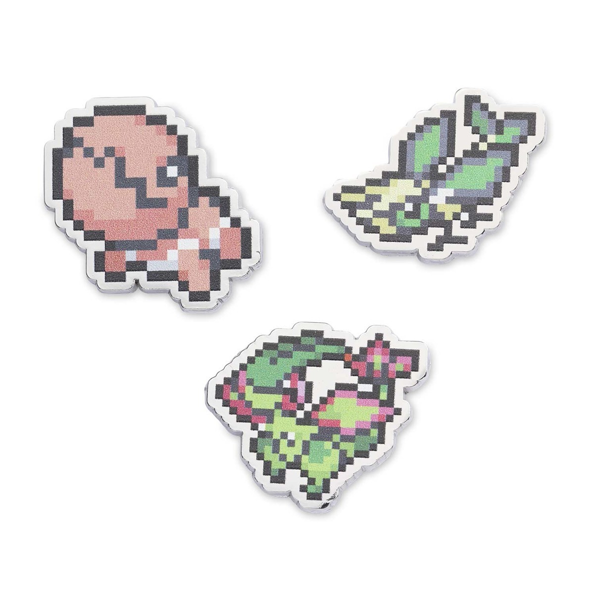 Trapinch, Vibrava & Flygon Pokémon Pixel Pins (3-Pack) | Pokémon Center ...
