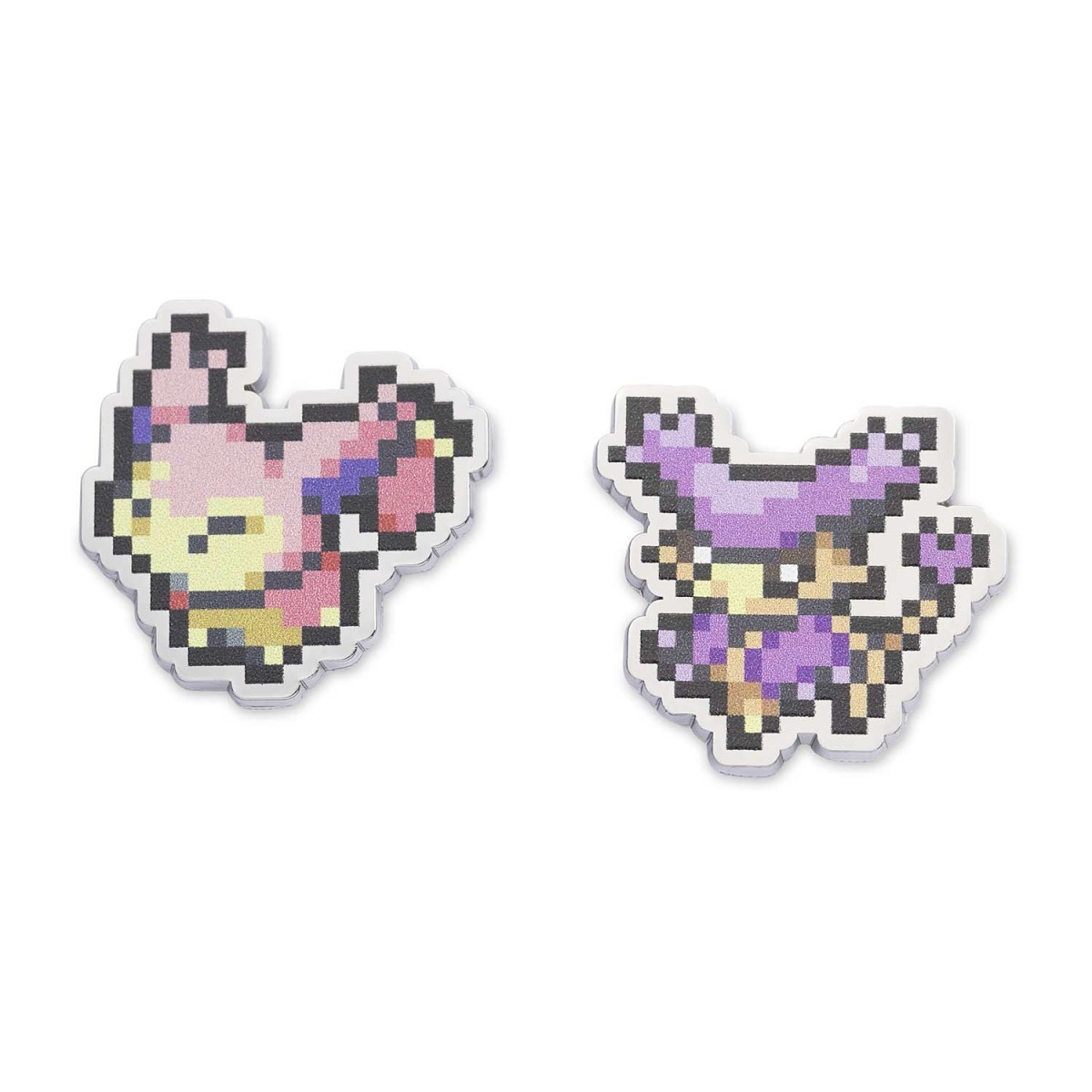 Skitty & Delcatty Pokémon Pixel Pins (2-Pack) | Pokémon Center Official ...