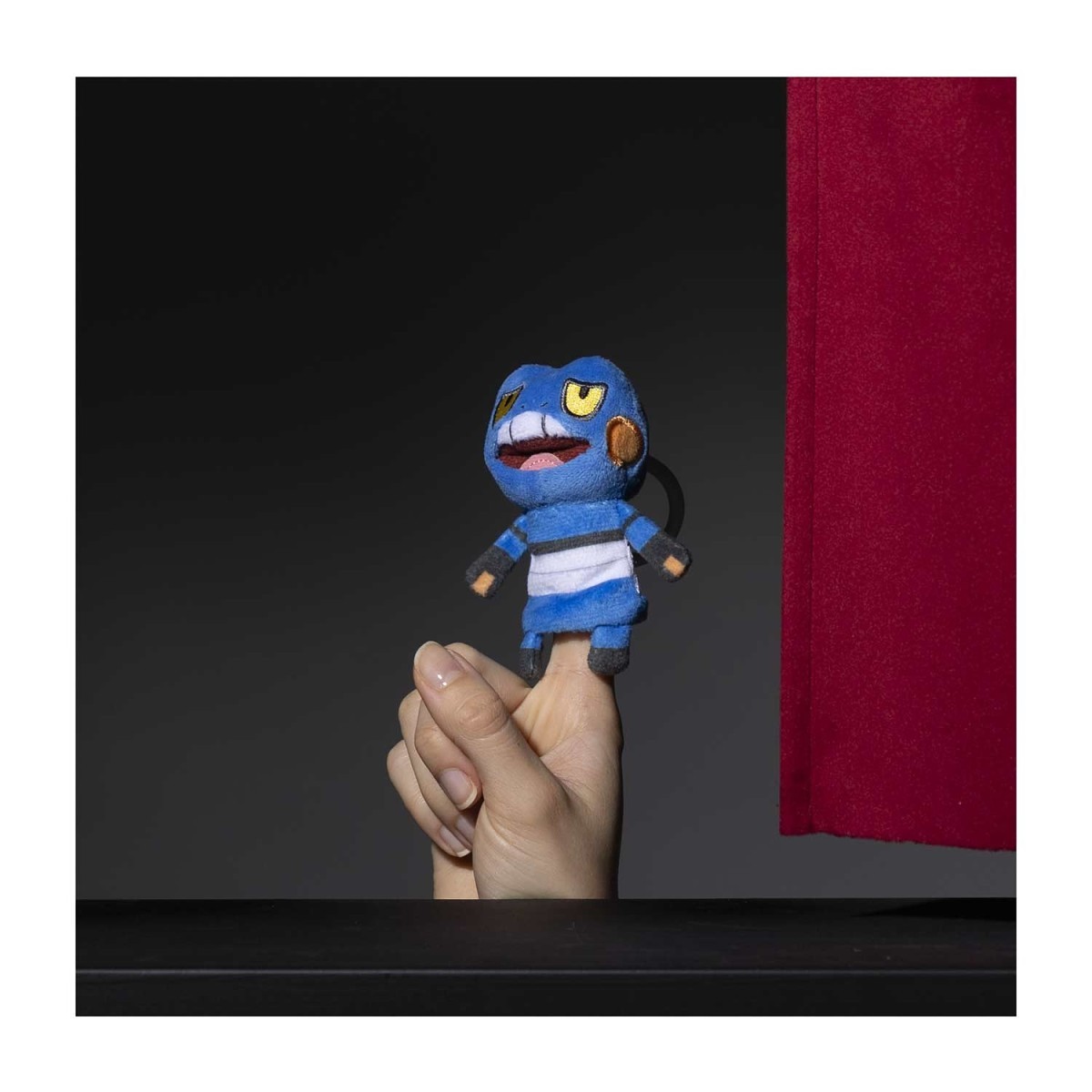 Pokémon Theater: Croagunk Plush Finger Puppet | Pokémon Center New ...