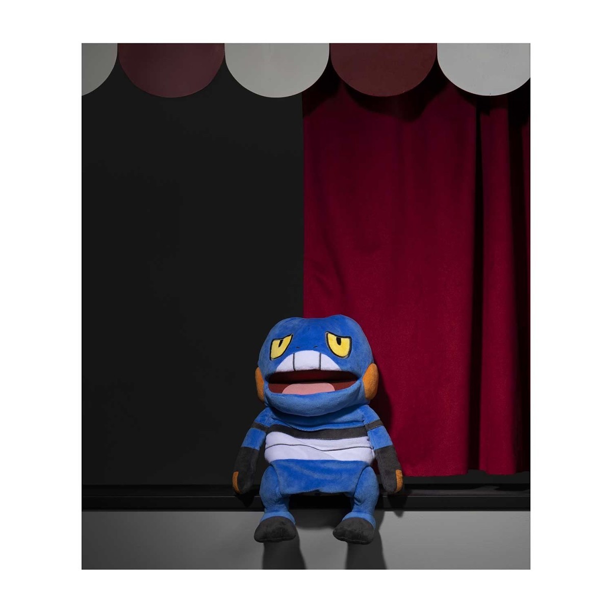 Pokémon Theater: Croagunk Plush Hand Puppet | Pokémon Center Official Site