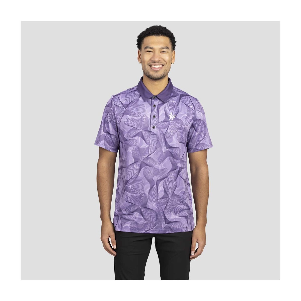 Mewtwo Pokémon Clubhouse Polo Shirt - Men | Pokémon Center Canada ...
