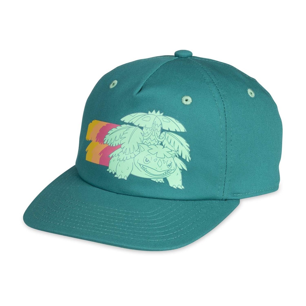 Mega Venusaur Green Flat-Bill Hat (One Size-Adult) | Pokémon Center ...