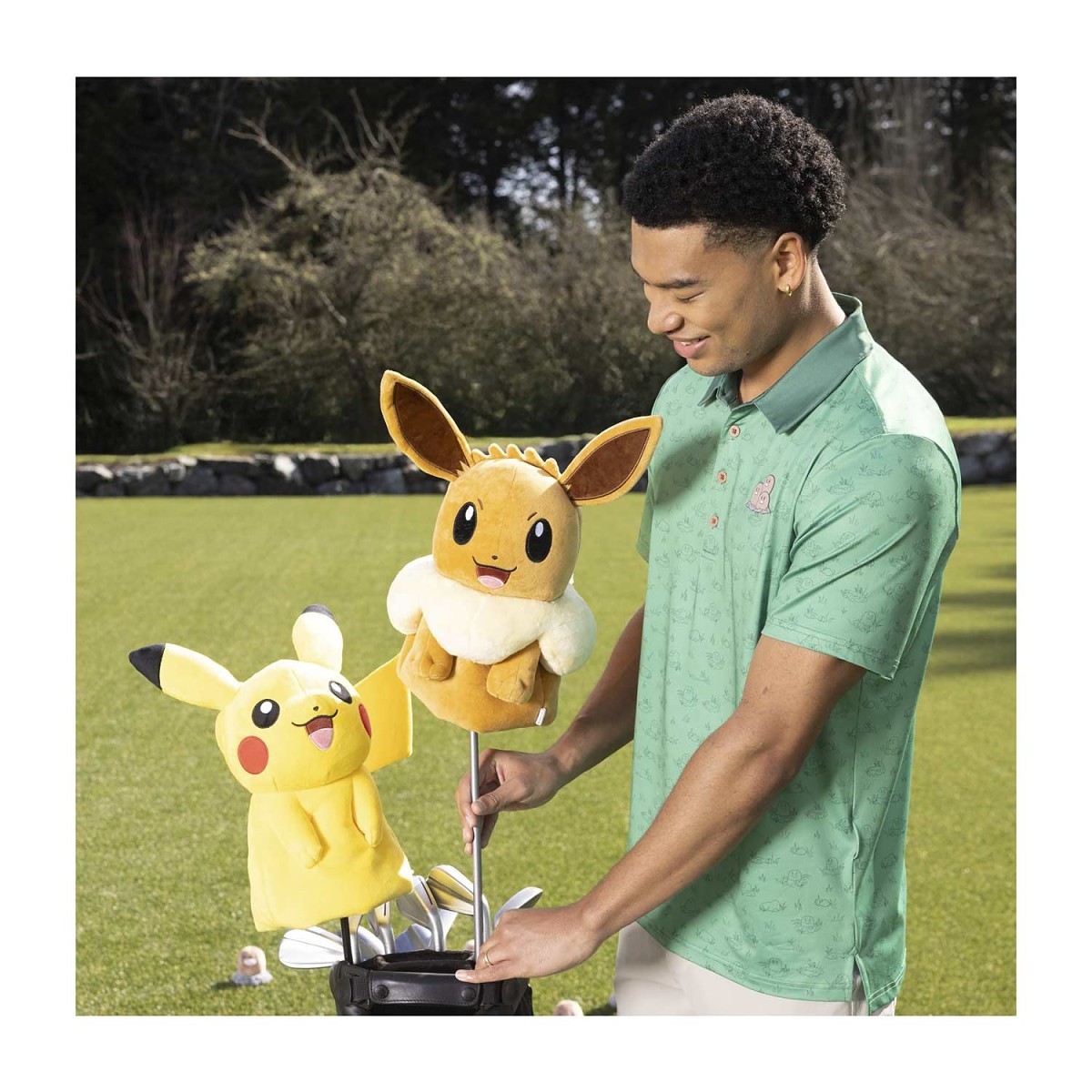 Eevee Pokémon Golf Gear Plush Club Headcover | Pokémon Center Official Site